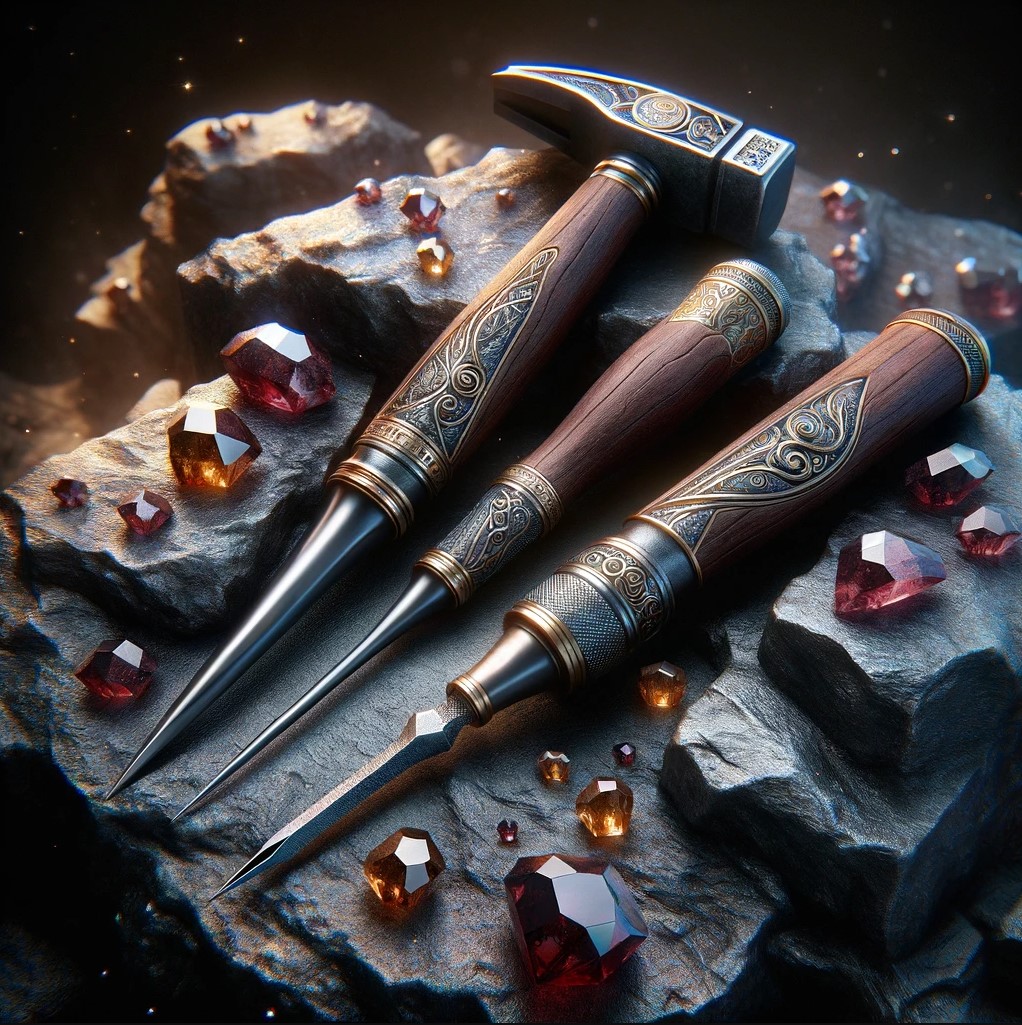 Enchanted Dwarven Jewelers Tools: "Gemheart's Precision - Realm ...